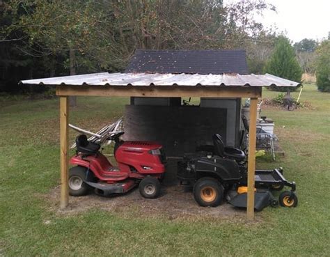 How To Store A Lawn Mower Outside Without A Shed