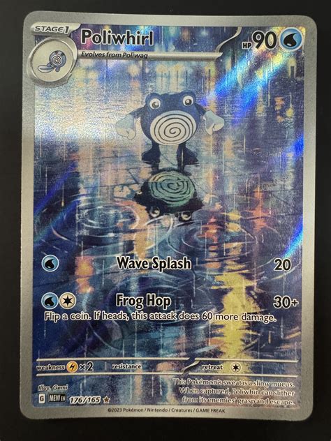 Pokemon 151 Poliwhirl Ir Hobbies And Toys Toys And Games On Carousell