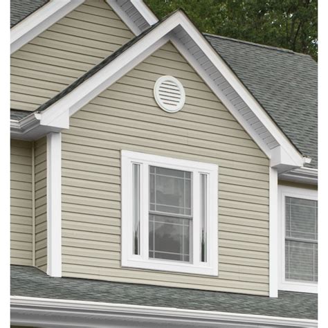 Georgia Pacific Shadow Ridge Double 5 In Dutch Lap Tan Vinyl Siding