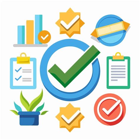 Checkmark Icon Checkmark Vector Set Checked Check Box Sign Approved Symbol Illustration