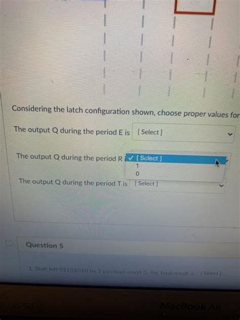 Solved U Question 4 Dq O O O Clock Clk Verte Q E R T