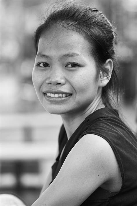 Portraitblack And Whitehumangirlwomens Free Image From