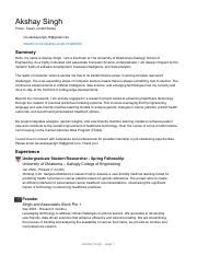 Akshay Singh Computer Science Undergraduate With A Passion For Course Hero