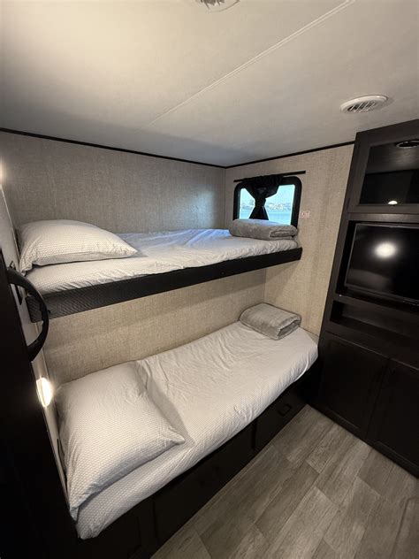 2022 Jayco Jay Flight 33ft Bunkhouse With Three Slide Outs Traveling