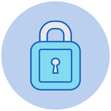 Lock Lines Generic Color Lineal Color Icon