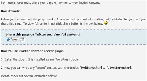 Force Your Visitors To Share A Link To Unlock Content 7 Plugins Wp
