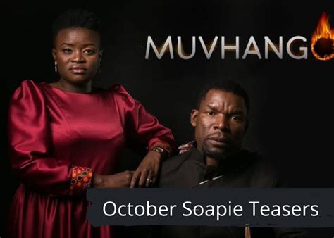Muvhango Teasers October 2023