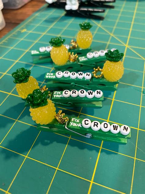 Hand Made Cheer Pins Spirit Clips Etsy