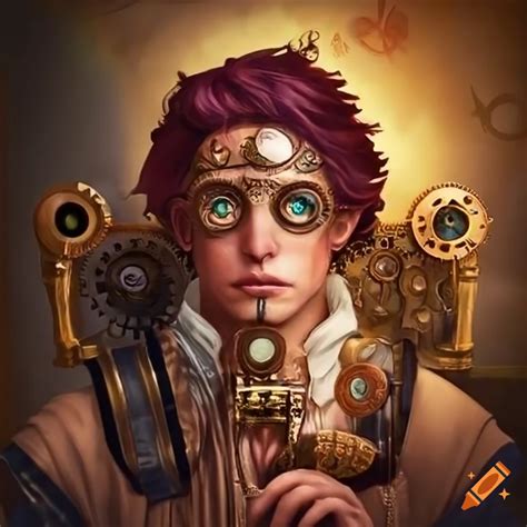 Male Oracle With Steampunk Eye Wear On Craiyon