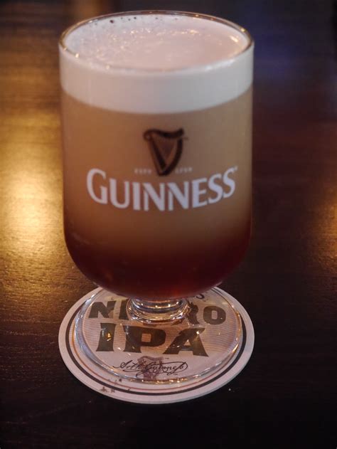 The Debut Of Guinness Nitro Ipa Brewpublc