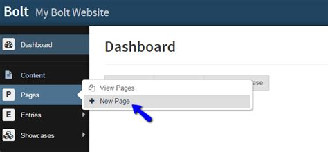 Create Pages In Bolt Bolt Tutorial FastComet