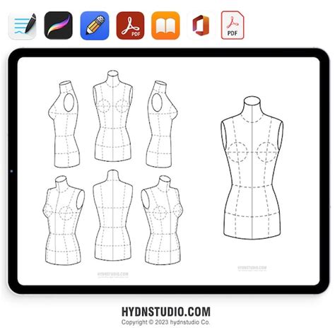 Fashion Design Templates To Print