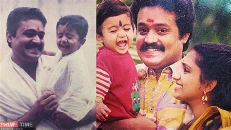 Suresh Gopi shares childhood photos of his son Gokul Suresh - The PrimeTime News