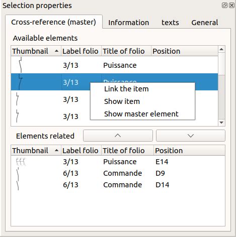 Bind Slave Item QElectroTech Documentation