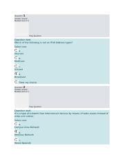 Principle Of Operating System Final Quiz Docx Question Answer Saved Marked Out Of Flag