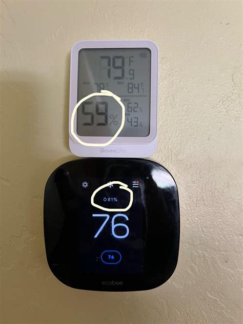 Faulty Humidity Sensor Recobee