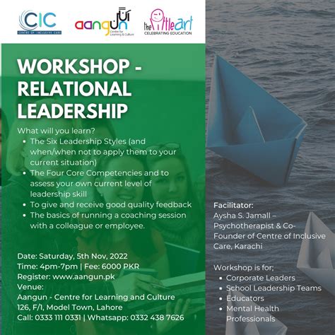 workshop relational leadership aangun