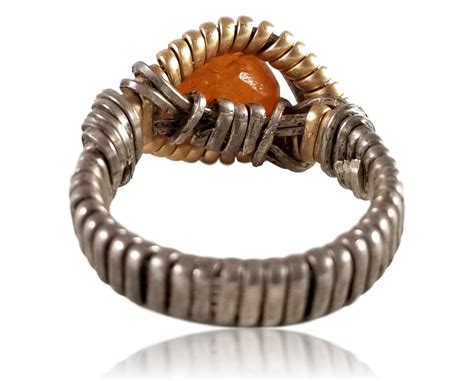 Dylan Wallace Orange Wrapped Ring Gemstone Next Level