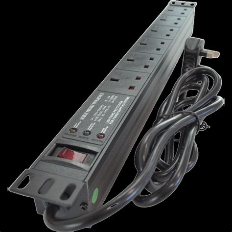 6 Way Power Distribution Unit For Network Cabinet Blake Uk Blake Uk