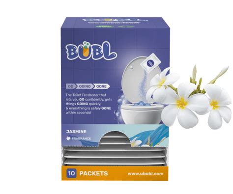 מארזי אבקת Bubl לחווית שירותים ללא ניחוחות 10 יח במארז Barimax