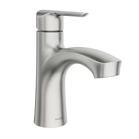 Moen Findlay Single Handle Single Hole Bathroom Faucet In Spot Resist