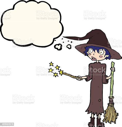 말풍선이 있는 마녀 캐스팅 단어추가 만화 캐릭터 2015년에 대한 스톡 벡터 아트 및 기타 이미지 2015년 귀여운 그리기 Istock