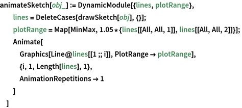 Sketch RNN Wolfram Neural Net Repository