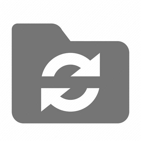 folder refresh reload sync icon download on iconfinder