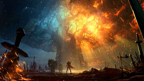 Sylvanas Burning Teldrassil Wallpapers Top Free Sylvanas Burning