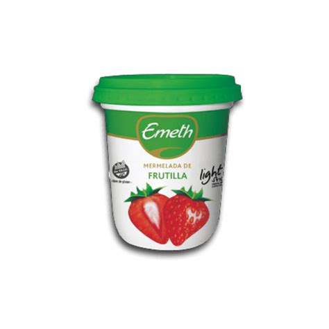 Mermelada Emeth De Frutilla Light Pote 420 G Carrefour