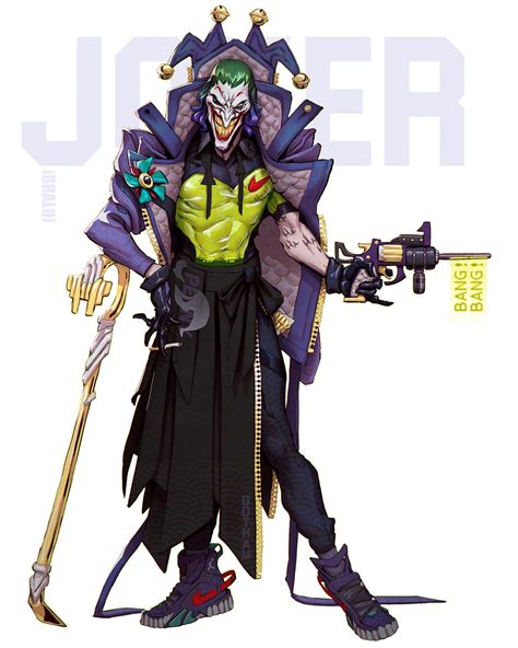 Vg Characters Fashion Joker By Brahim Bensehoul R Imaginarygotham