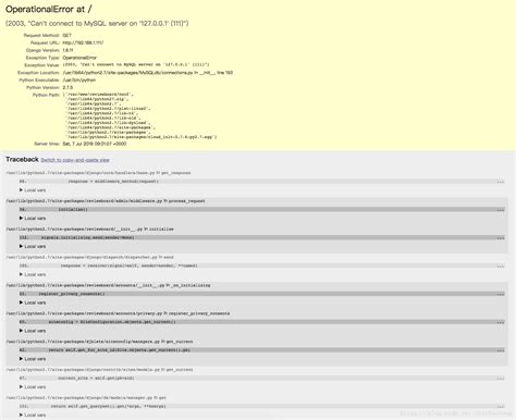 reviewboard 系列图文教程之（二）—— something broke error 500 it appears