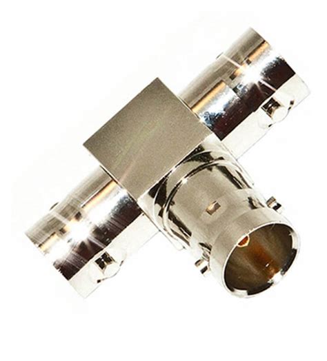 Rs Pro Rs Pro Tee 50Ω Rf Adapter Bnc Socket To Bnc Socket 250mhz 546 4932 Rs