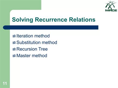 8 Daa Lecture 8 Recurrences And Iteration Methodpdf