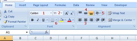 How To Change Font Of Text And Change The Alignment In Excel
