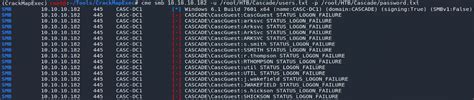 htb cascade ctf write up