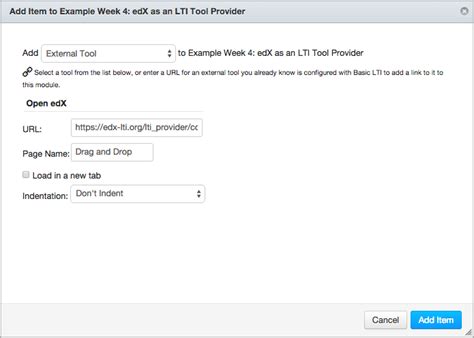 12 7 5 example edx as an lti provider to canvas — building and