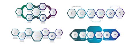 다이어그램 워크플로 프로세스 프레 젠 테이 션 데이터 차트 현대 개념 디자인에 대 한 크리에이 티브 타임 라인