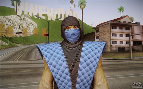 Classic Sub Zero из Mk9 Dlc For Gta San Andreas
