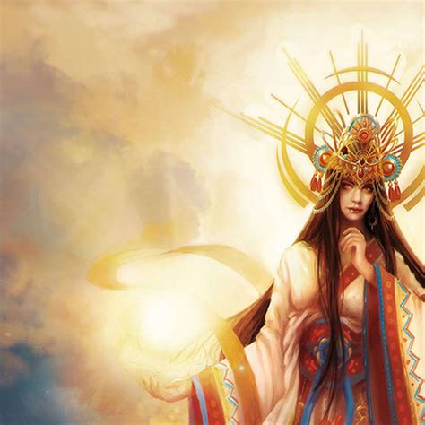 Amaterasu Shining Goddess In The Sky Dandd 5e Angry Golem Games