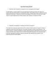 Open Book Study Quiz Pdf Open Book Study Quiz Describe What It Means For A Sequence