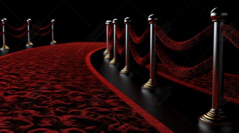 검정색 배경에 멋진 3d 렌더링 레드 카펫으로 디자인을 향상시키세요 할리우드 배경 빨간색 배경 의식 배경 이미지 Hd 할리우드 빨간색 의식 배경 사진 무료