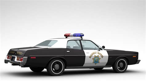 3d Dodge Monaco Police 1978 Model Turbosquid 2073493