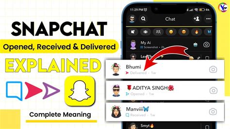 Snapchat Opened Delivered And Received Meaning Purple And Red Snap Youtube