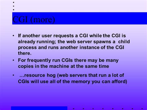 Cs 422 Enterprise Computing Preview Client Server Strategies Cgi