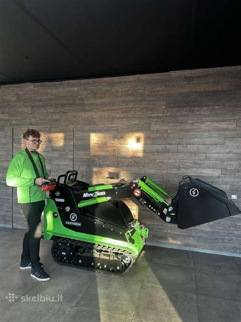 Elektrinis Mini Krautuvas Firstgreen Mini Z400 Skelbiult