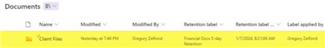 Set Up Document Retention Via Retention Labels In SharePoint Online SharePoint Maven