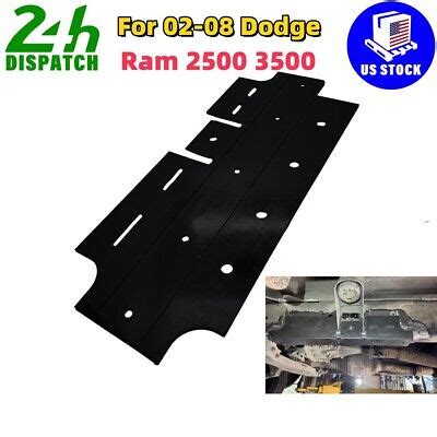 02 08 For Dodge Ram35002500 Crew Short Bed Cummins Frame Rail Rust