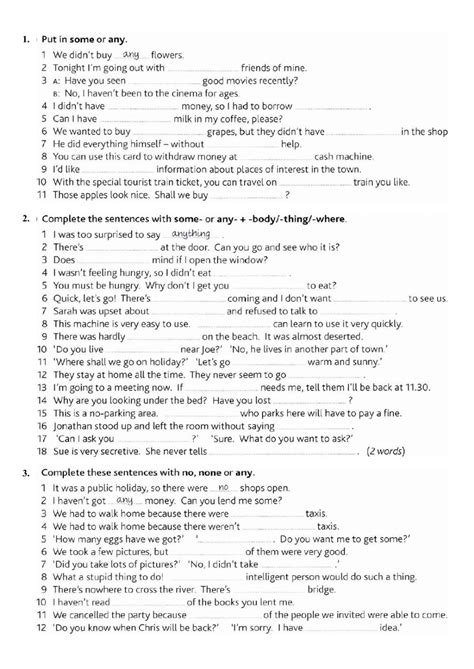 Determiners Quantifiers Ex 1 3 B1 Online Exercise For Live Worksheets