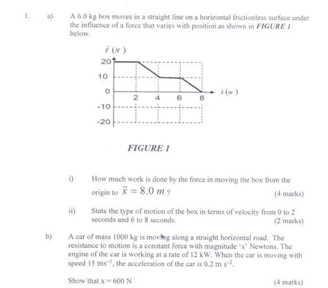 [solved] A 6 0 Mathrm{~kg} Box Moves In A Straight